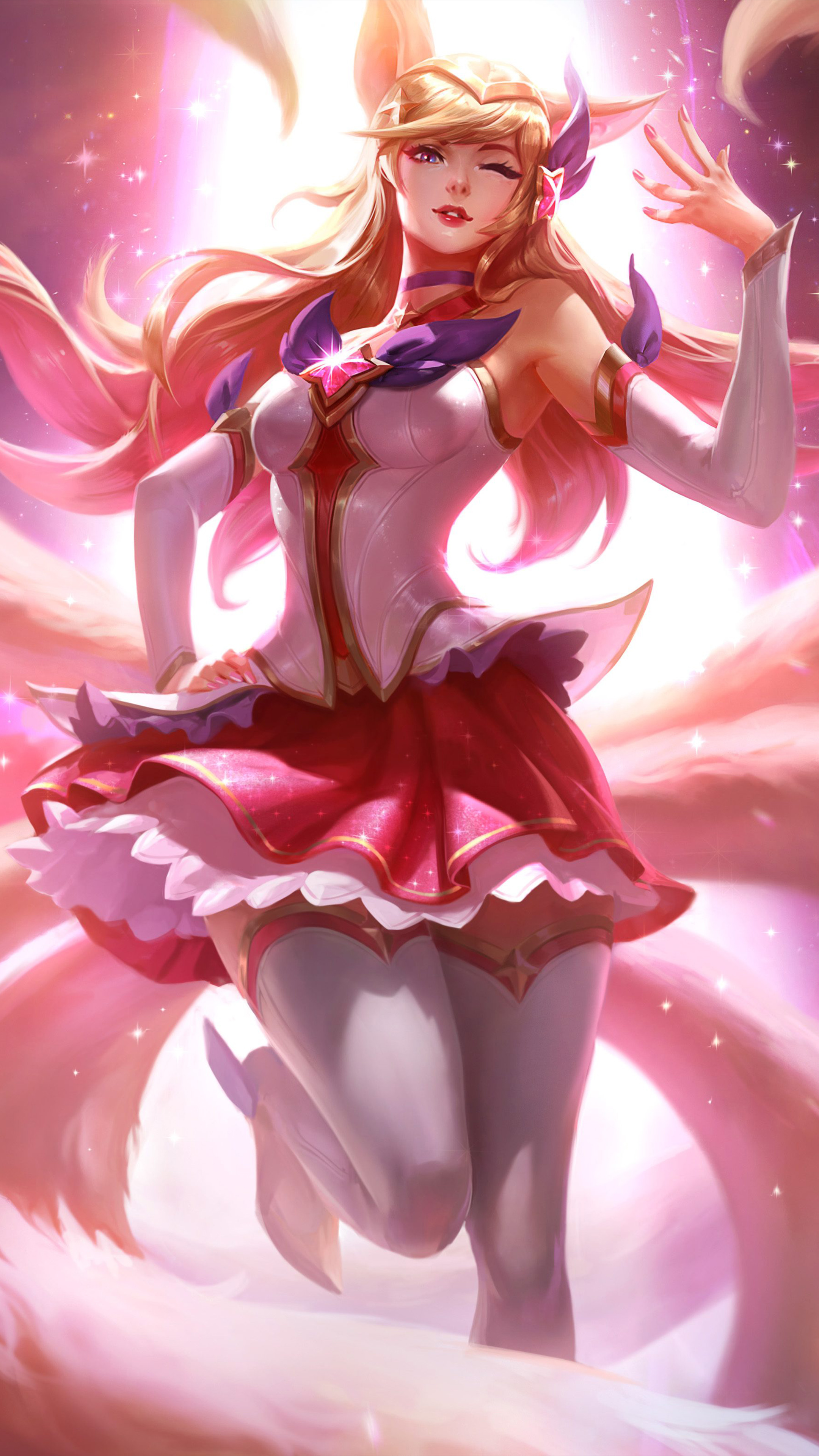 Ahri League Of Legends 4k Ultra Hd Mobile Wallpaper Download Free 100