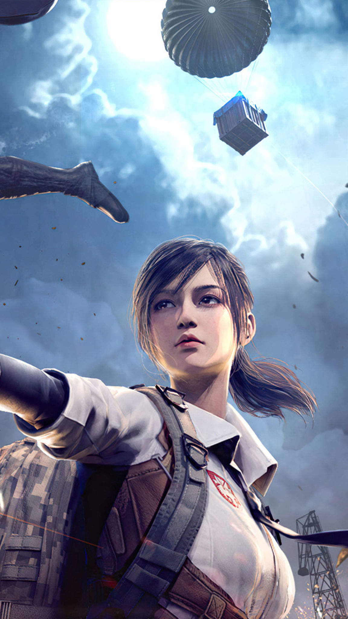 Pubg Girl New Era 4k Ultra Hd Mobile Phone Wallpaper